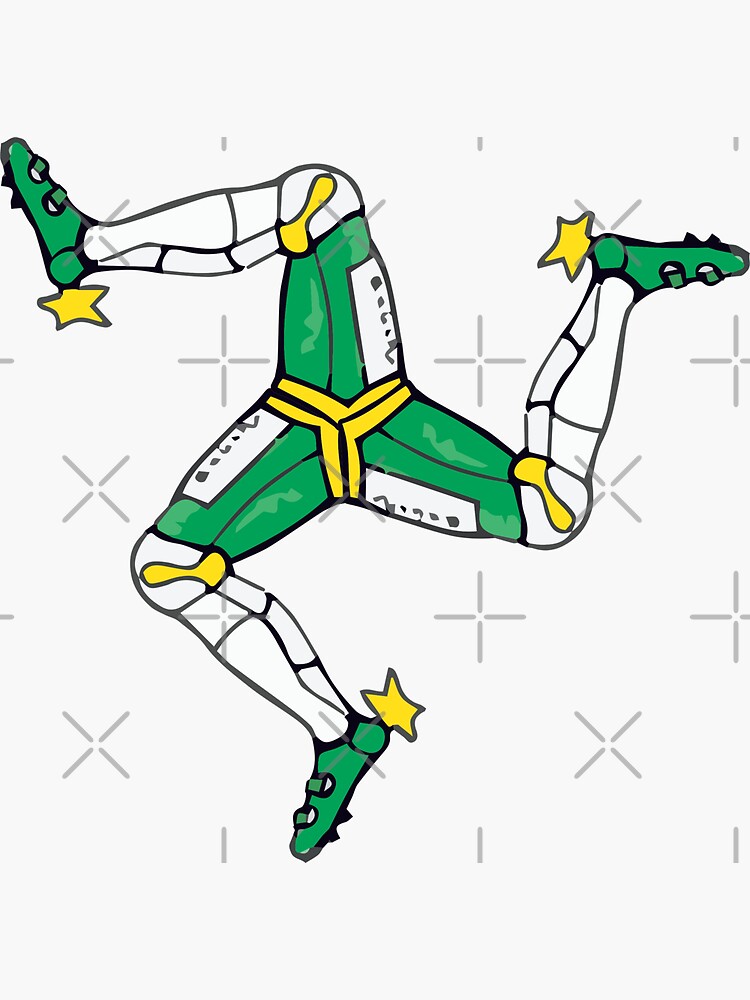 "VELO: LEGS OF MAN" Sticker by FoleyPottery | Redbubble