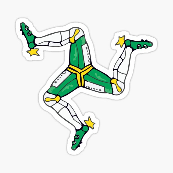 "VELO: LEGS OF MAN" Sticker by FoleyPottery | Redbubble