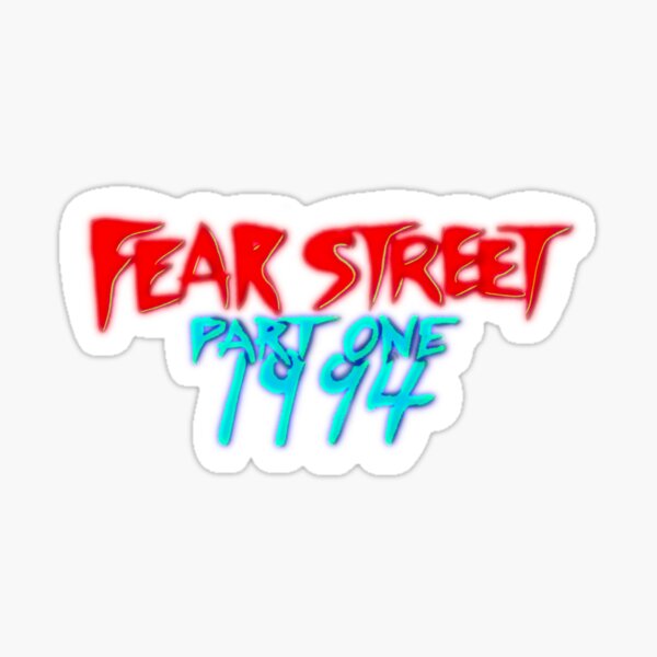 "Logo fear street " Sticker by axopie | Redbubble