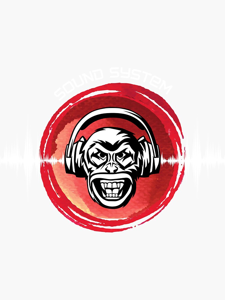 "Sound System" Sticker by catoo666 | Redbubble
