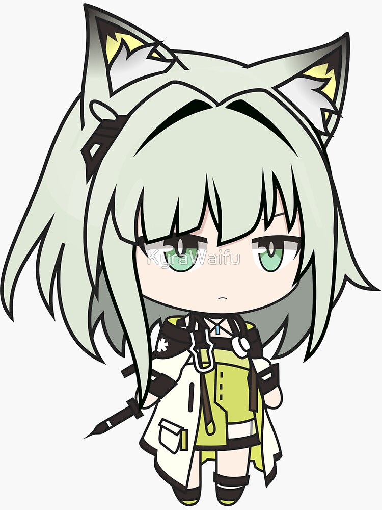 "Kal'tsit - Arknights" Sticker for Sale by KyraWaifu | Redbubble