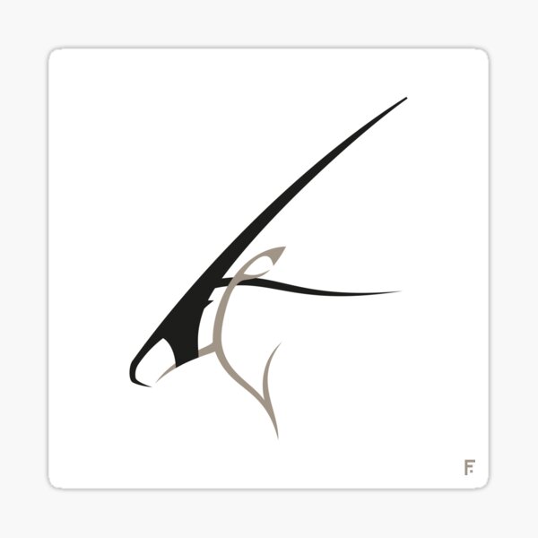 "Oryx gazella" Sticker by feral- | Redbubble