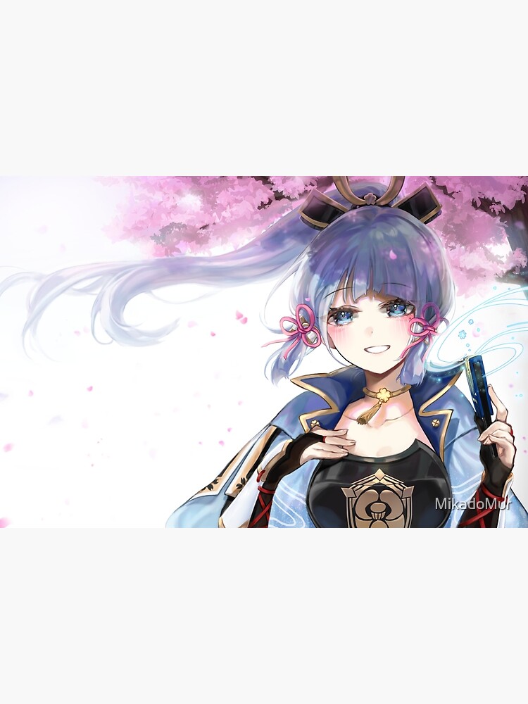 "Genshin Impact №77 Ayaka" Art Print for Sale by MikadoMur | Redbubble