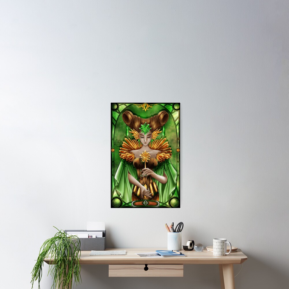 Póster «Carta La Tierra (The Earthy Card) - Sakura Clow» de ...