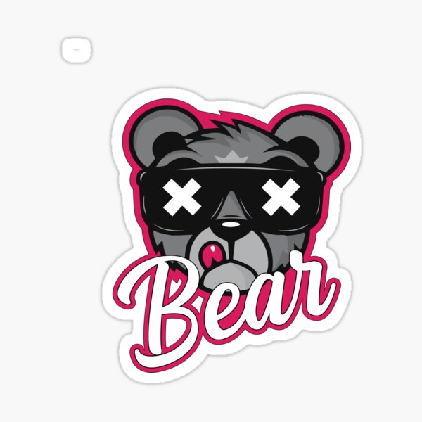 "The bear swagger shirt" Sticker for Sale by Yakuzads | Redbubble