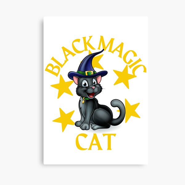 "BLACK MAGIC CAT, MAGICAL CAT, BLACK MAGIC MEME, KAWAII CAT, ALLHALLOW ...