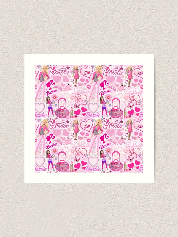 "Barbie Collage" Art Print by AdeelMushtaq | Redbubble