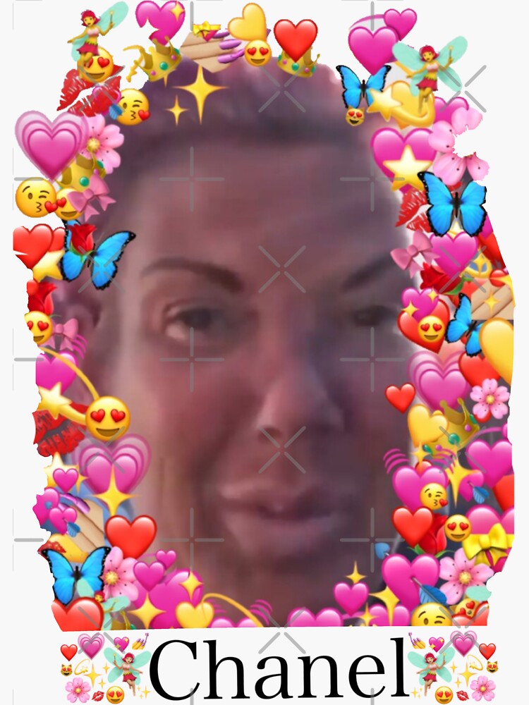 "Chanel the African Grey Parrot Meme " Sticker for Sale by Ben2128 ...