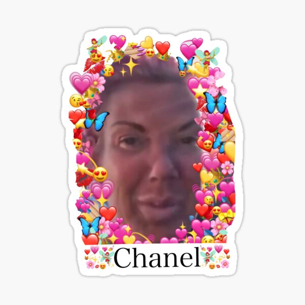 "Chanel the African Grey Parrot Meme " Sticker for Sale by Ben2128 ...