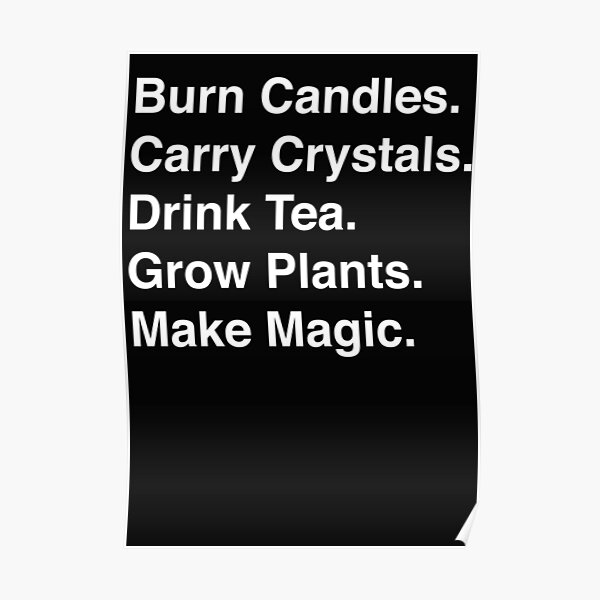 "To Do List for Cool Witches" Poster for Sale by becktacular | Redbubble