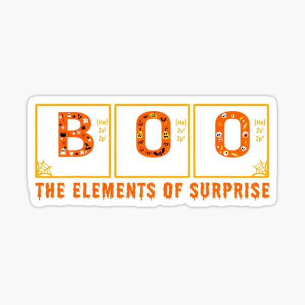 "Science Boo Elements Of Surprise With Boron Oxygen Scientist Baboo ...
