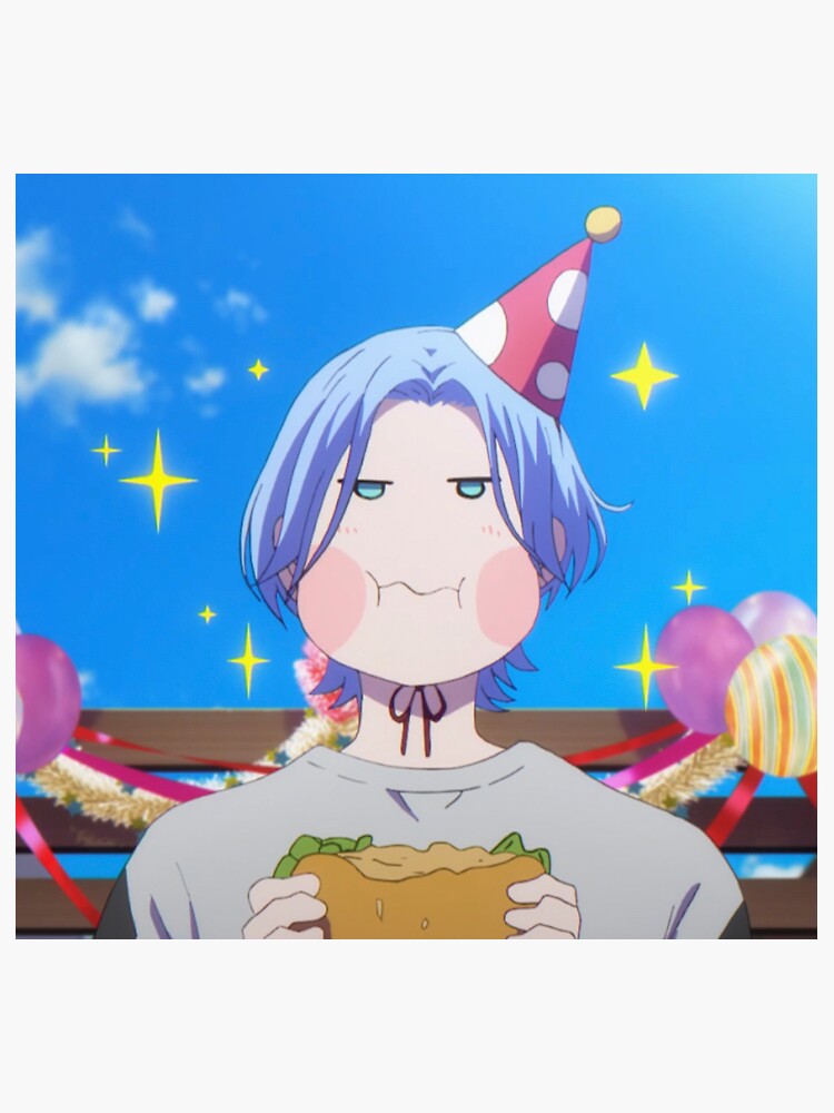 "sk8 the infinity langa eating" Sticker for Sale by sarxhnotfound ...