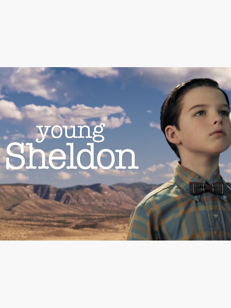 " Young Sheldon T-Shirt" Poster by Komag | Redbubble