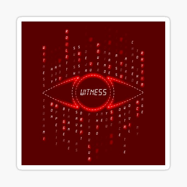 "Katy Perry WITNESS Eye Matrix with Full Track List Red Background ...