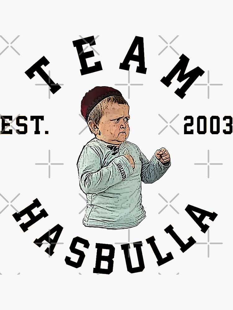 Sticker « Hasbulla - Team MMA Hasbulla Fight Meme - Hasbulla Hasbullah ...
