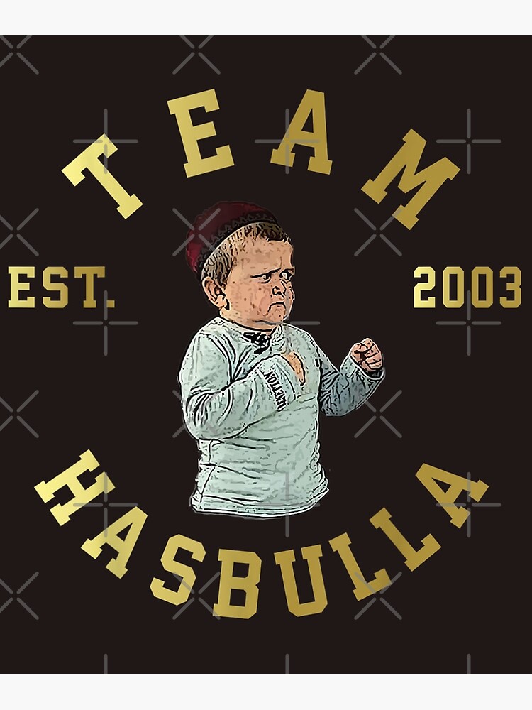 Lámina artística «Copia de Hasbulla - Team MMA Hasbulla Fight Meme ...
