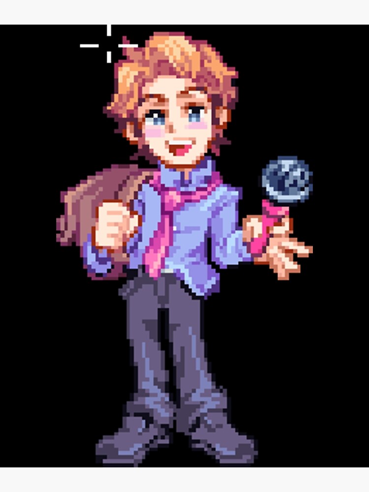 Lámina artística «Senpai Sprite de Friday Night Funkin» de Bangarangs ...