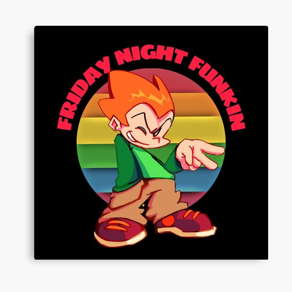 "Friday Night Funkin pico best character fnf " Canvas Print by Dizzaa ...