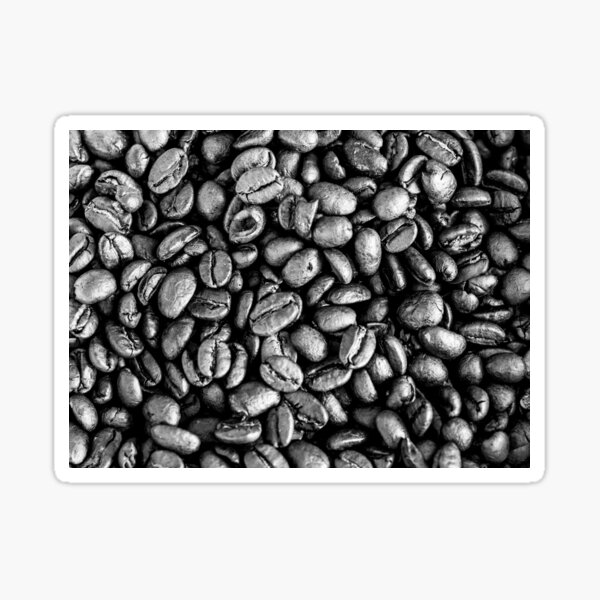 "Coffee Beans 1" Sticker for Sale by SonjaM10 | Redbubble