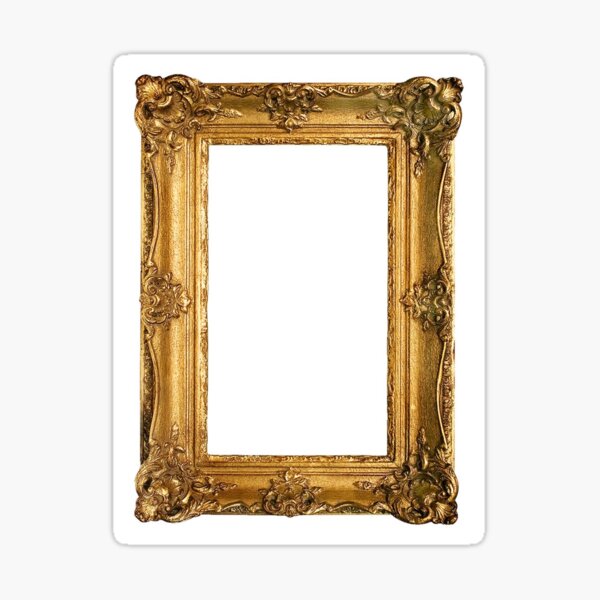 "Picture frame" Sticker for Sale by Ioanasov | Redbubble
