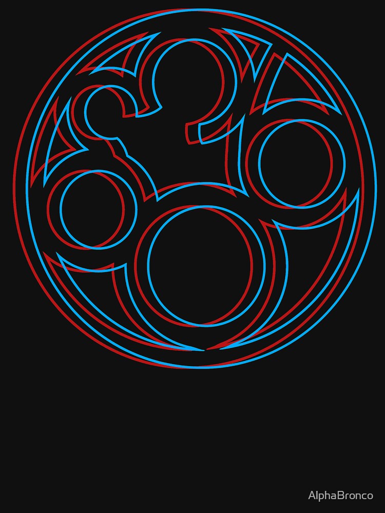 "Project: 863 (Blue & Red 3D)" T-shirt for Sale by AlphaBronco ...