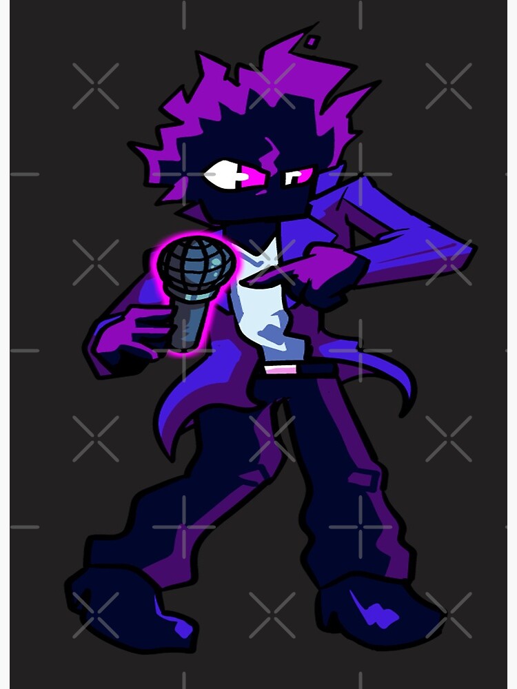 "Psychic FNF (Friday Night Funkin)" Art Board Print by Atsuhiro | Redbubble