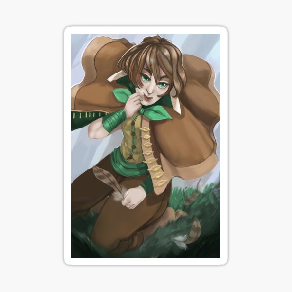 " Humanized owl " Sticker for Sale by Paintingpixel | Redbubble