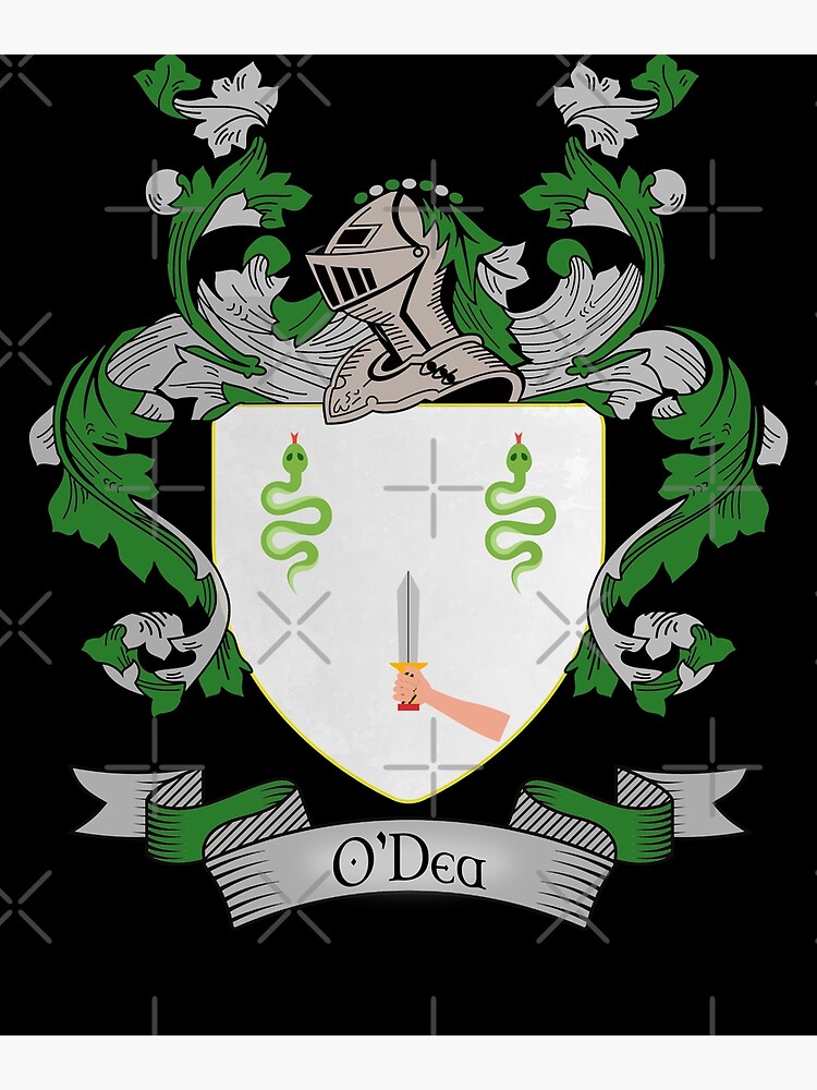 "O'Dea Coat of Arms | O'Dea Family Crest" Photographic Print by chuppys ...