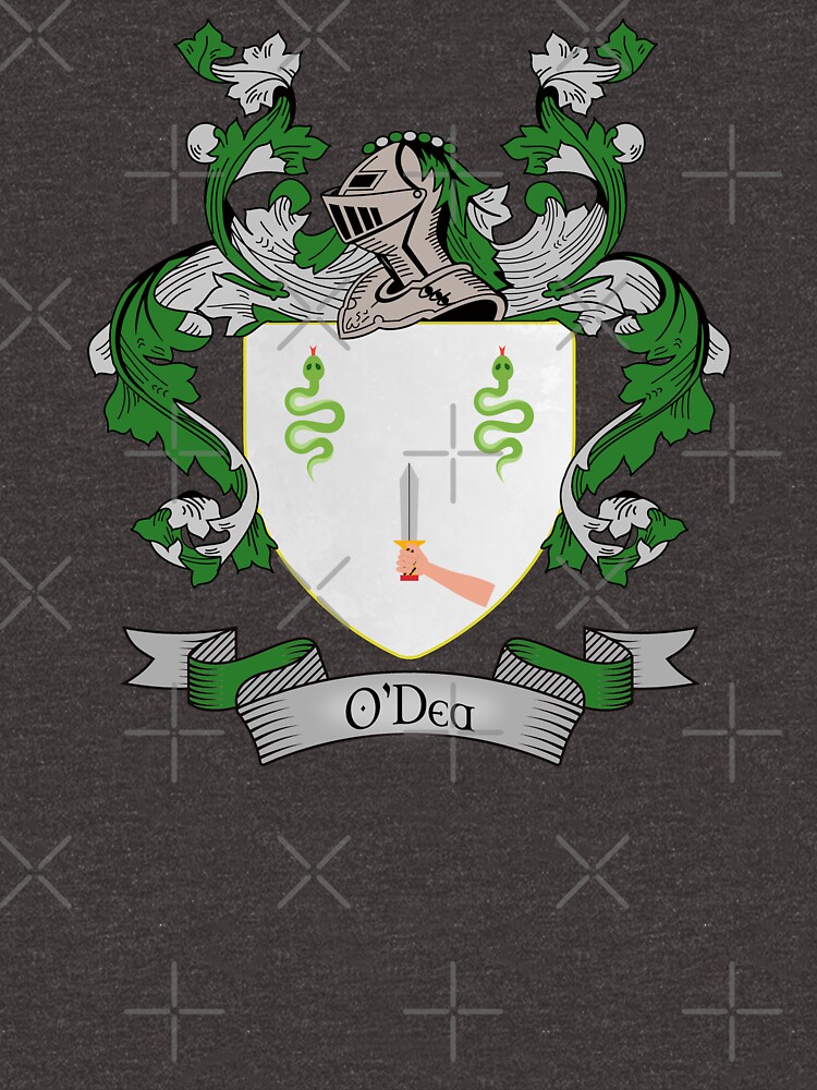 "O'Dea Coat of Arms | O'Dea Family Crest" T-shirt by chuppys ...
