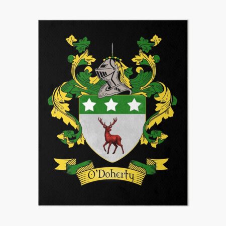 Lámina rígida «Escudo de armas de O'Doherty | Cresta de la familia O ...