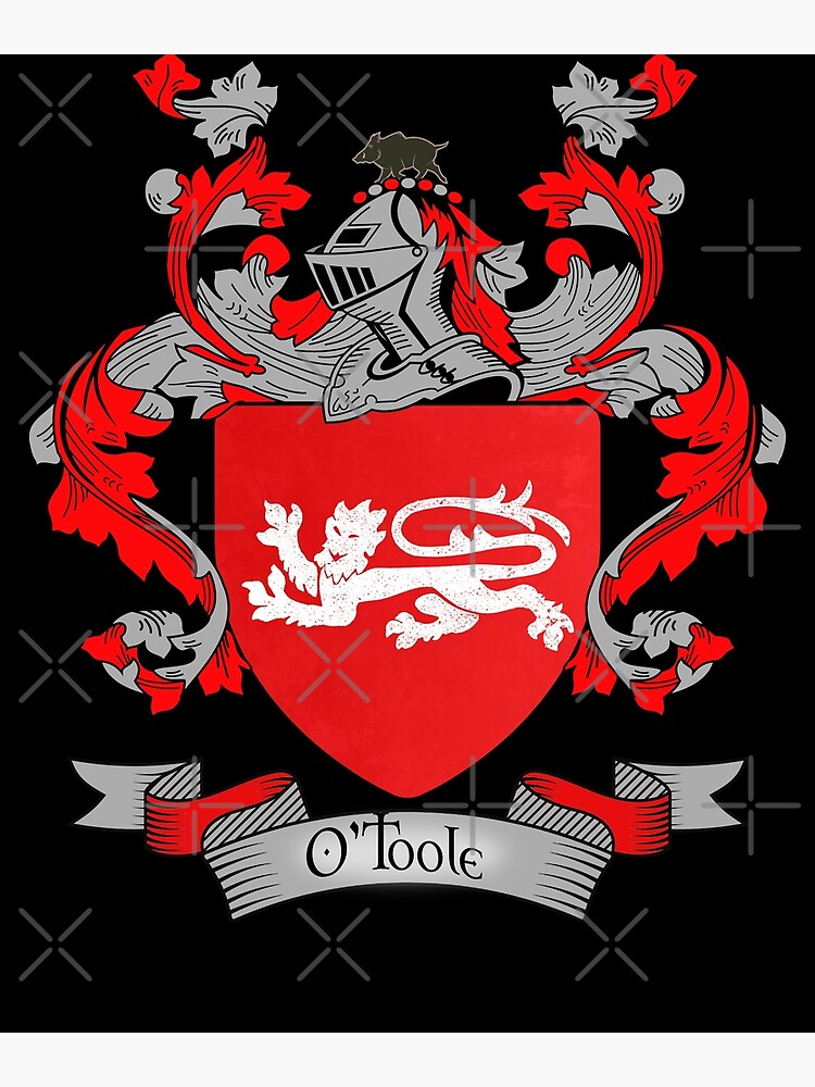 "O'Toole Coat of Arms | O'Toole Family Crest" Metal Print for Sale by ...