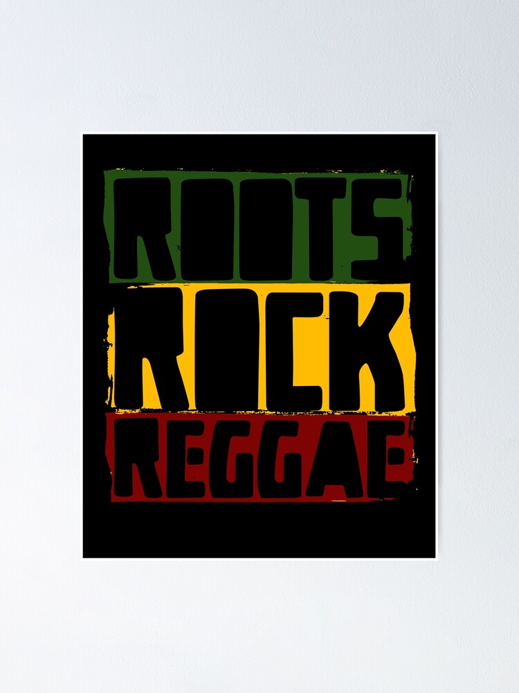 "Roots Rock Reggae Rasta Colors " Poster for Sale by rastauniversity ...