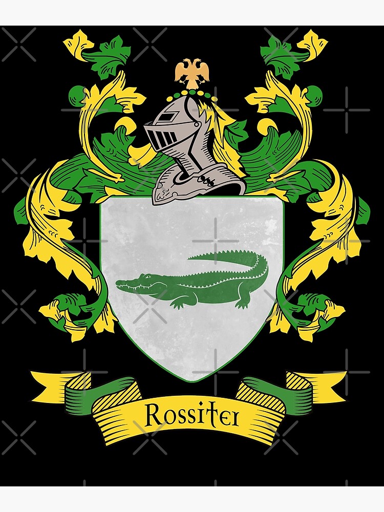 "Rossiter Coat of Arms | Rossiter Family Crest" Poster by chuppys ...