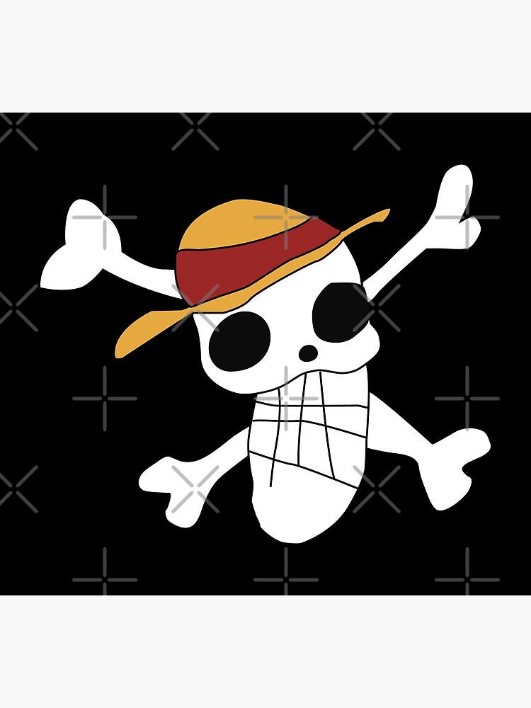 One Piece Logo That Luffy Draw Art Print For Sale By Magiquestickers Redbubble