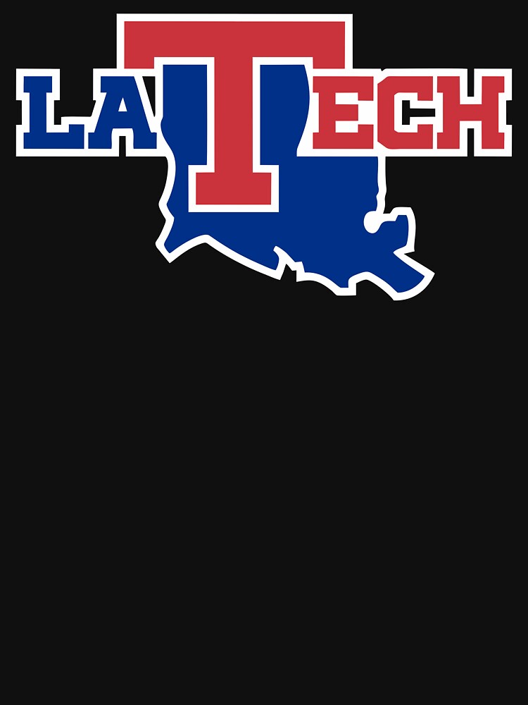 "Detailed La Tech Logo Essential" T-shirt for Sale by monoenja ...