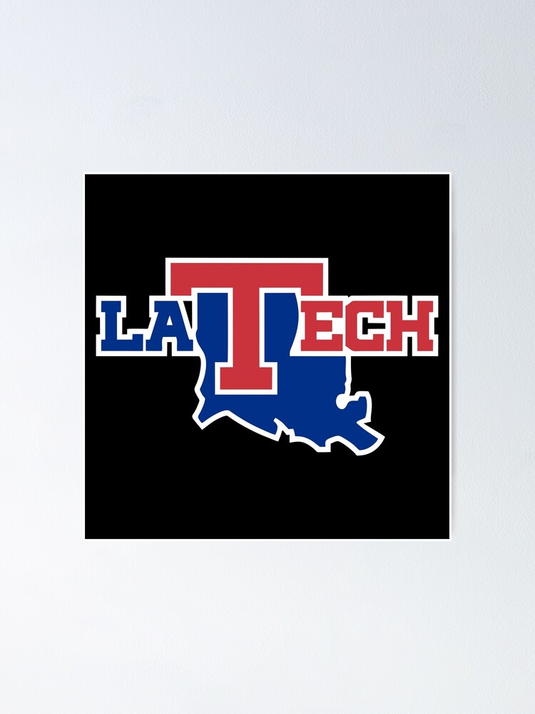 "Detailed La Tech Logo Essential" Poster for Sale by monoenja | Redbubble