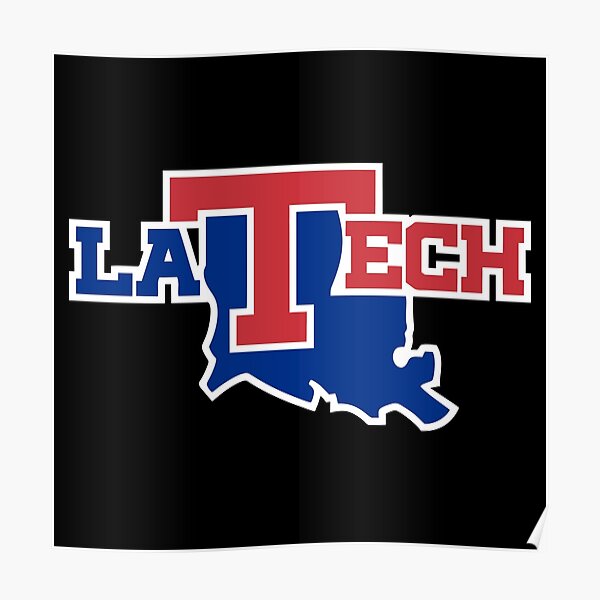 "Detailed La Tech Logo Essential" Poster for Sale by monoenja | Redbubble