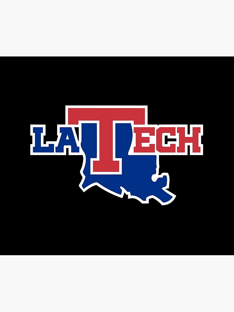 "Detailed La Tech Logo Essential" Throw Blanket for Sale by monoenja ...