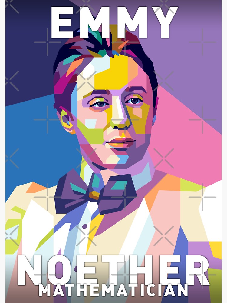 "Emmy noether" Sticker for Sale by Shecience | Redbubble