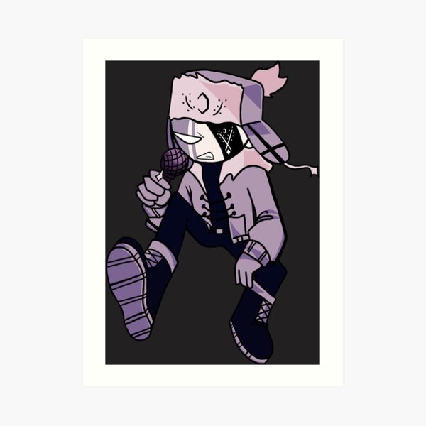 "Ruv FNF (Friday Night Funkin)" Art Print for Sale by Atsuhiro | Redbubble