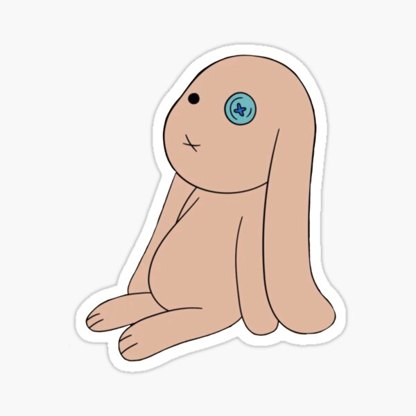 "francois, king's stuffed animal from the owl house" Sticker for Sale ...