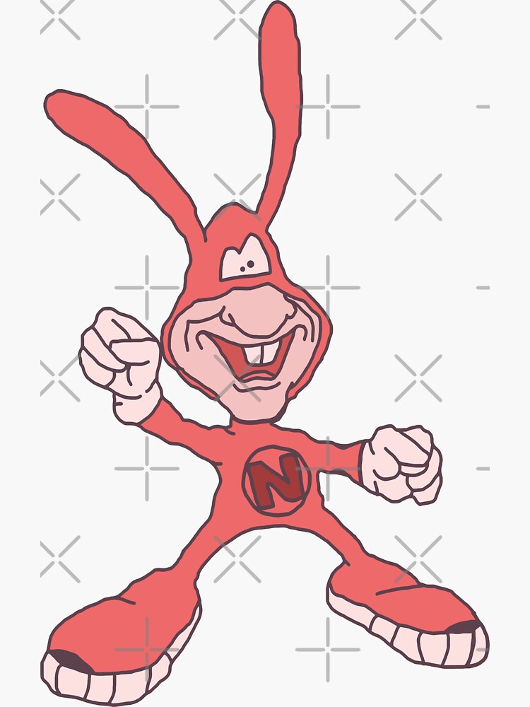 "The Noid (soft outline)" Sticker by Ratch2929 | Redbubble
