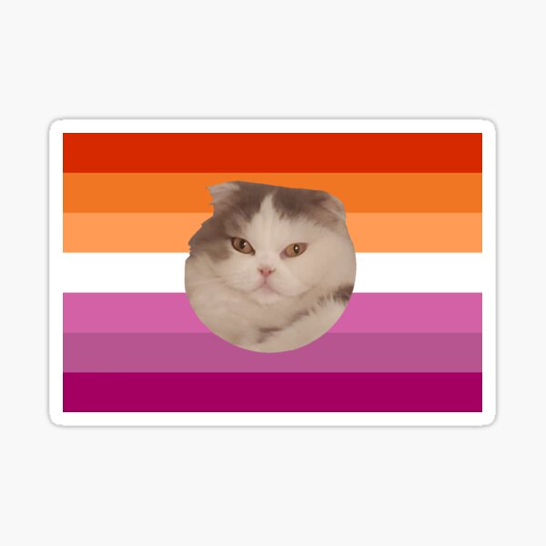 "floogle lesbian pride" Sticker for Sale by ayadotnet | Redbubble