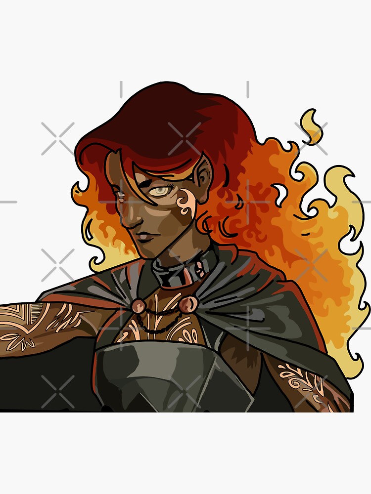 "Fy’ra Ray- ExU" Sticker for Sale by Nardezinha | Redbubble