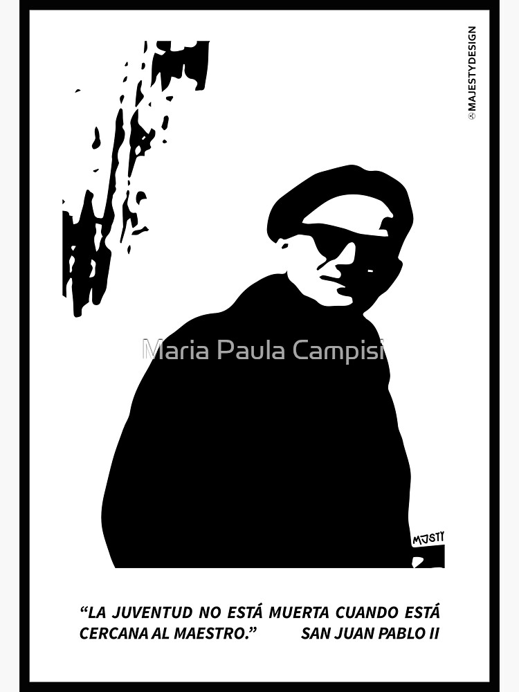 "JP II" Sticker for Sale by paucacahuate | Redbubble