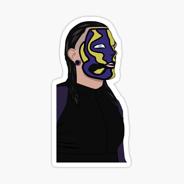 "Jeff Hardy - Purple & Yellow (no background)" Sticker for Sale by ...