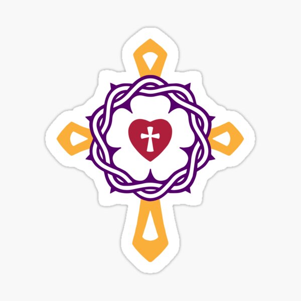"Redeemer Lutheran Church - Colored Logo" Sticker for Sale by kilgosr ...