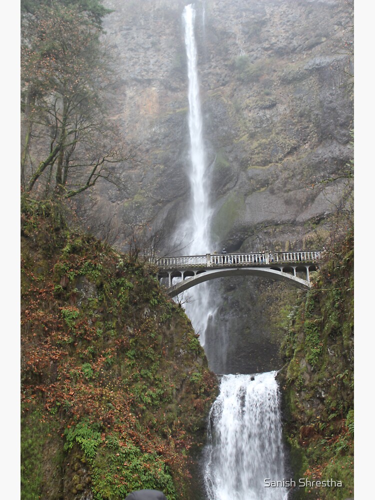 "Multnomah Falls" Sticker for Sale by YUTA- | Redbubble