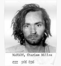 Charles Manson: Posters | Redbubble | Redbubble