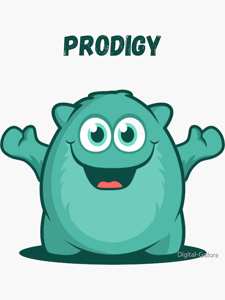 "Prodigy Game Character" Sticker for Sale by Digital-Galore | Redbubble
